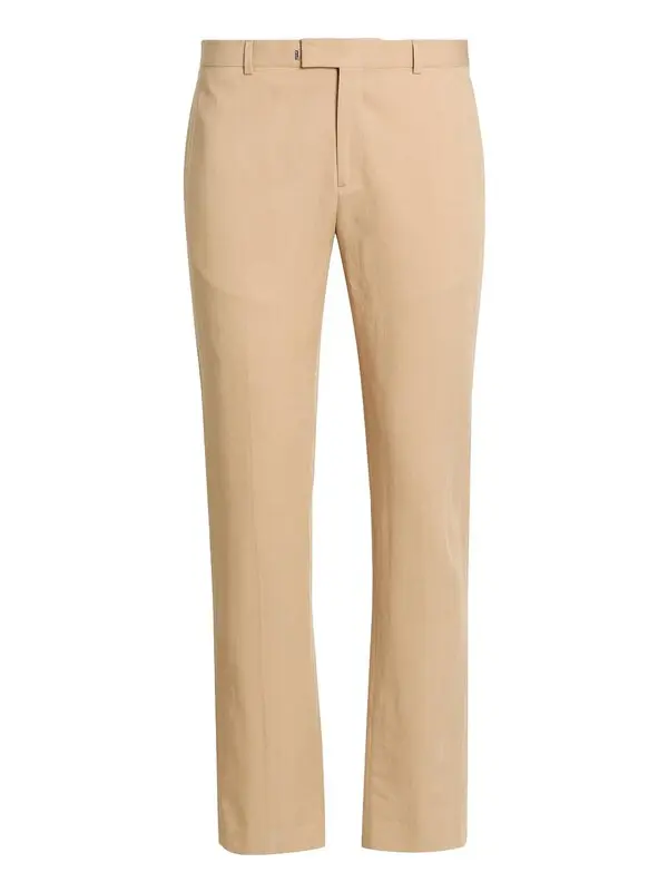 Sandro Tapered Lyocell-blend Pants - Sand