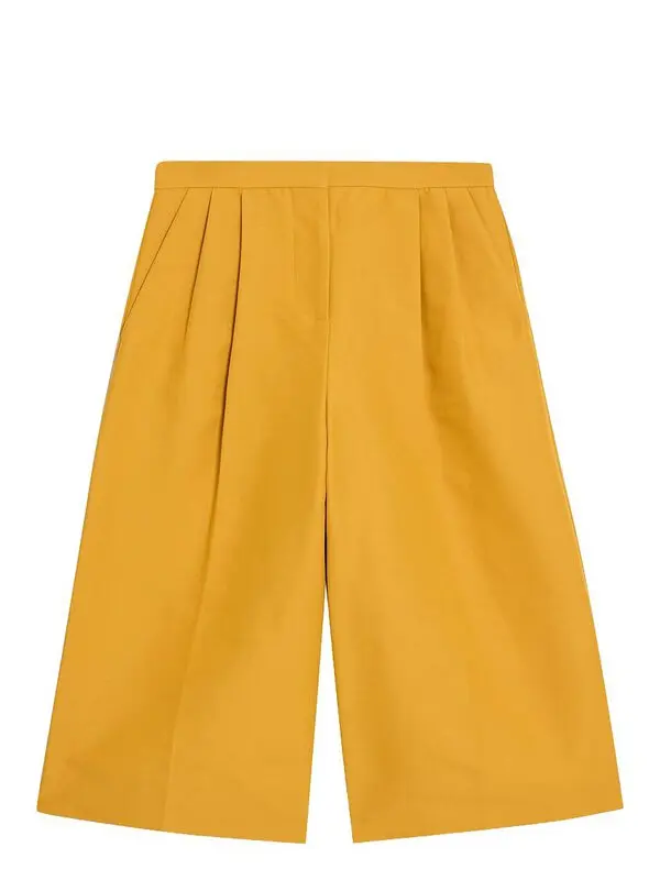 Marni Cotton Culottes - Saffron