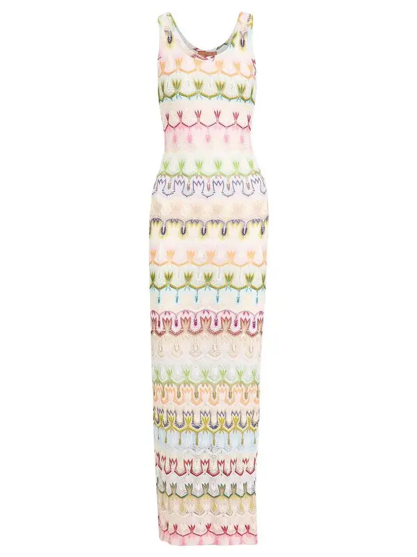 Missoni Crochet-knit Maxi Dress - Ivory