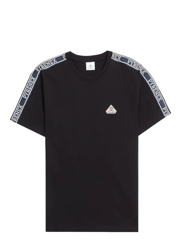 Pyrenex Logoprint Cottonjersey Tshirt - Black