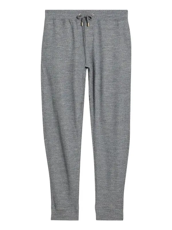 Orlebar Brown Beagi Tapered Woolblend Track Pants - Gray