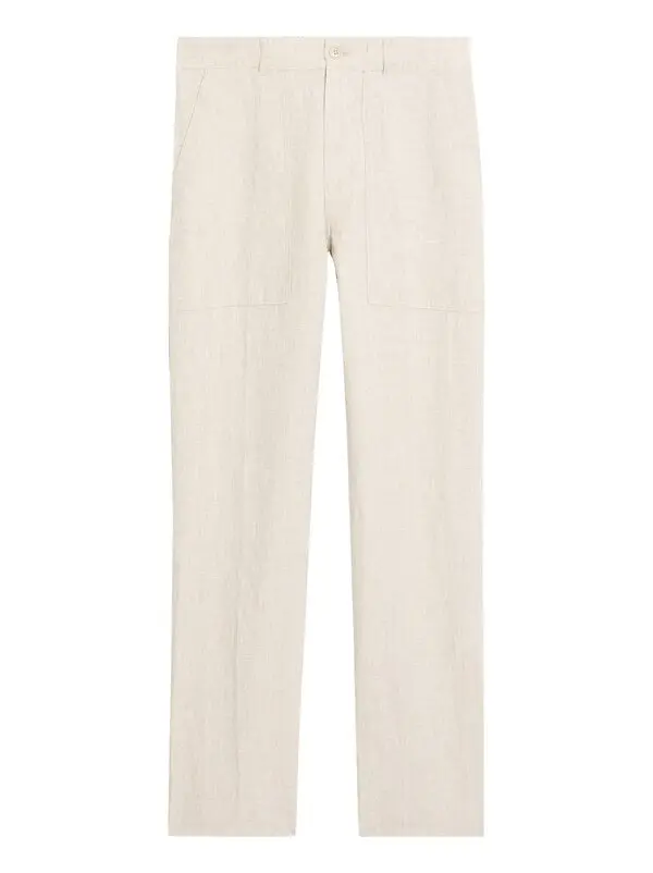 ALEX MILL Linen Pants - Ecru