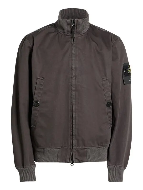 Stone Island Cotton Jacket - Dark Gray