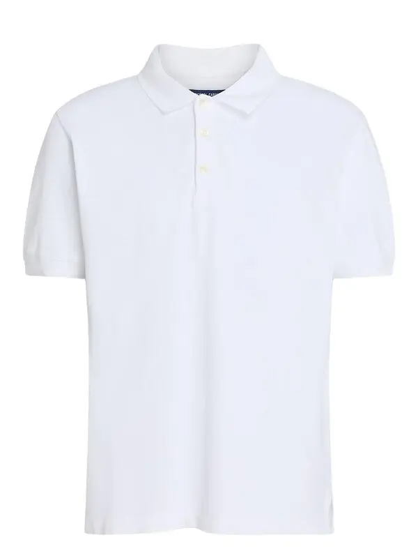 Frescobol Carioca Horacio Cottonpiqué Polo Shirt - White