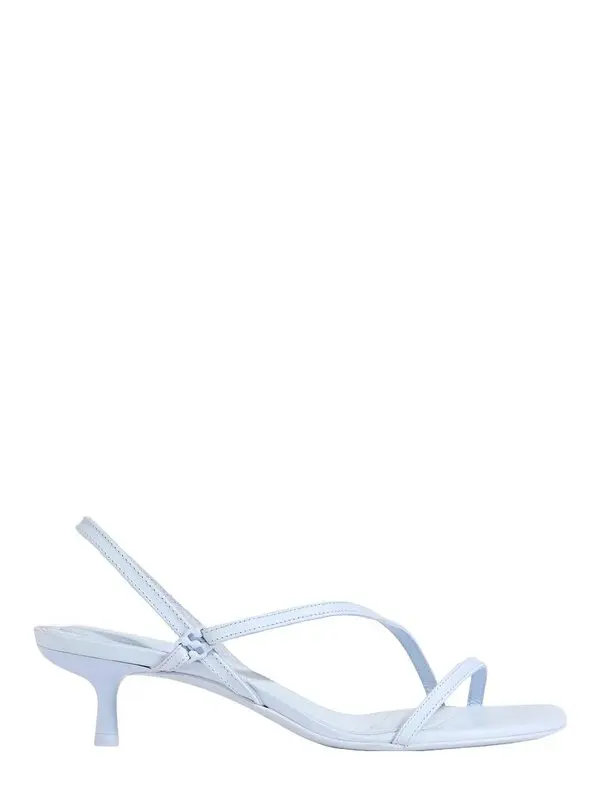 Simkhai Cedonia Leather Slingback Sandals - Sky Blue