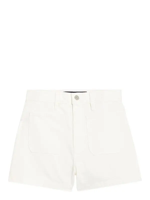 Veronica Beard Timmi Denim Shorts - White