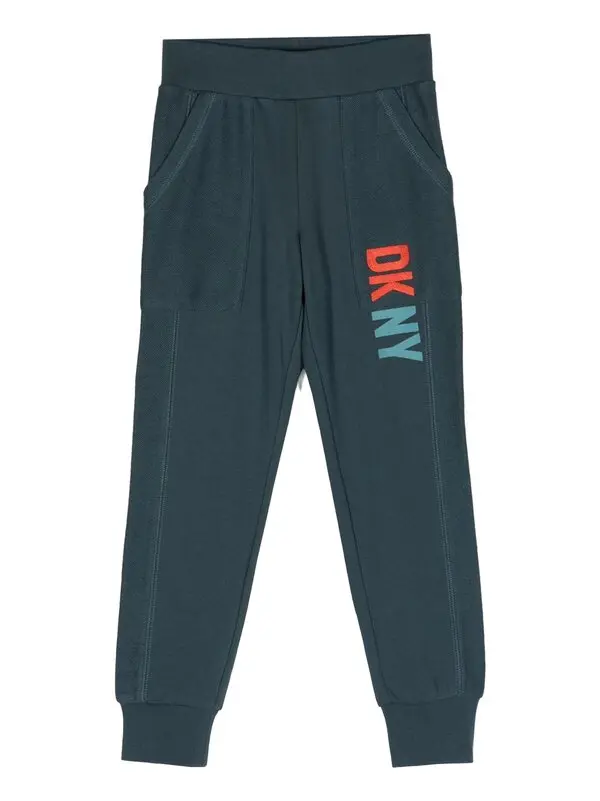 Dkny Logo Jogger Pants - Blue