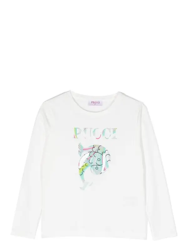 Emilio Pucci Logo T-shirt - White