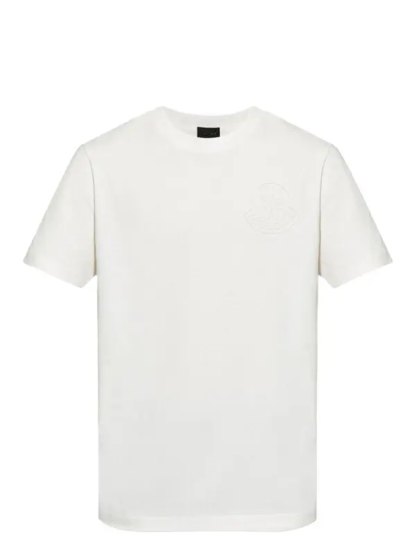 Moncler T-shirt With Logo - White