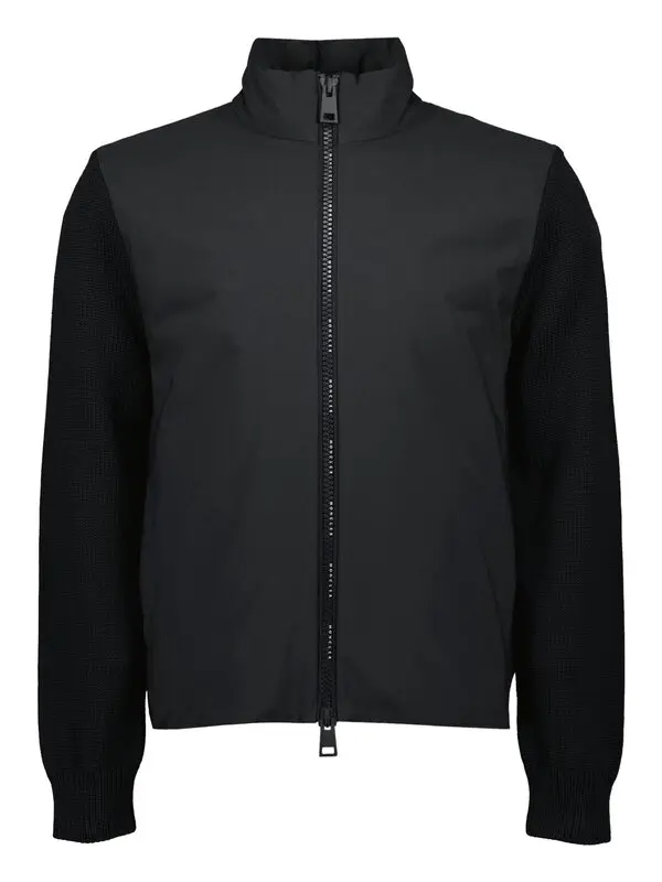 Moncler Zippered Cardigan - Black