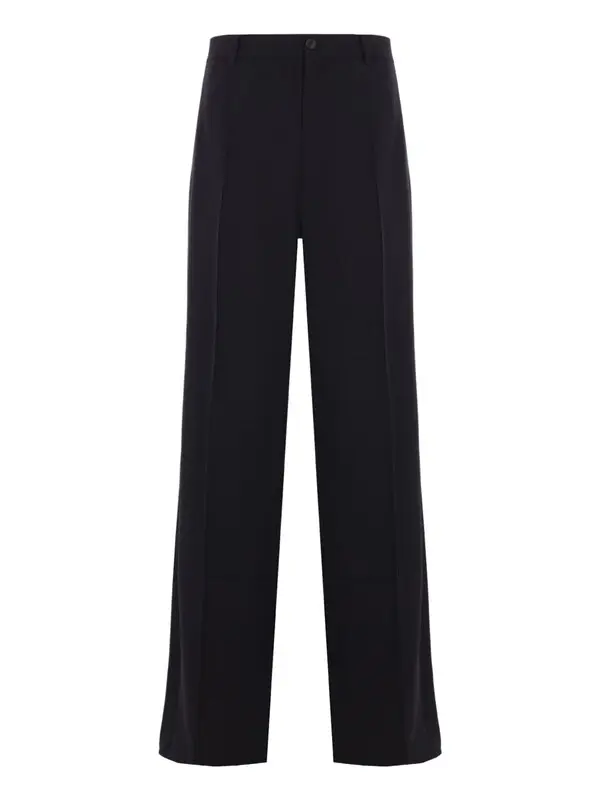 Balenciaga Tailored Wool-blend Trousers - Black