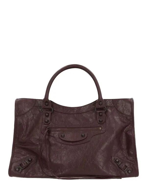 Balenciaga Le City Medium Bag - Bordeaux