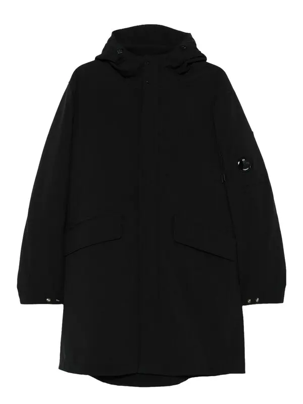 C.P. COMPANY Hooded Parka - Black