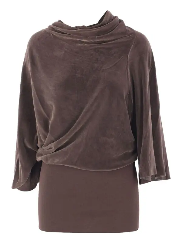 Rick Owens Cylinder Top - Brown