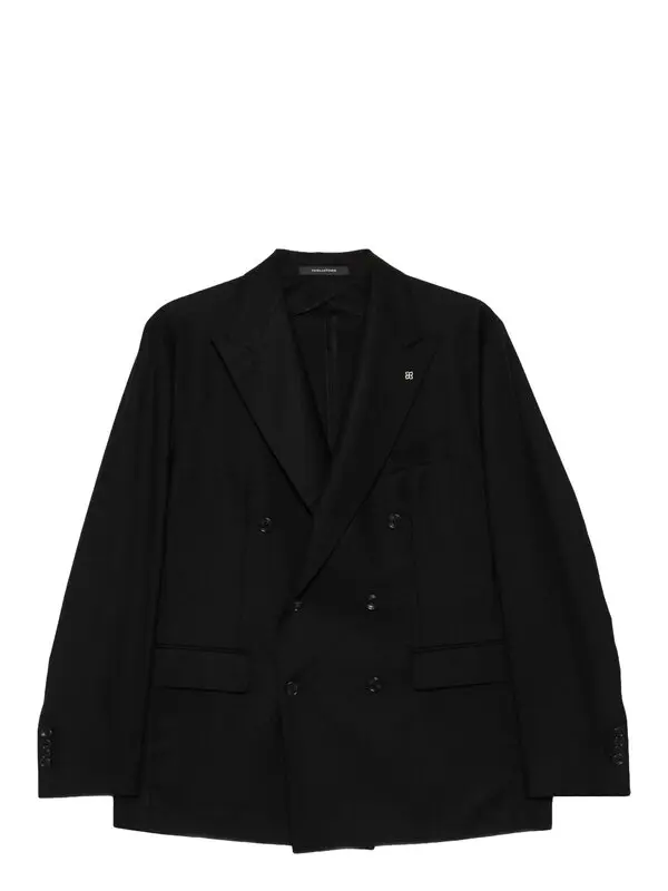Tagliatore Wool Blazer - Black