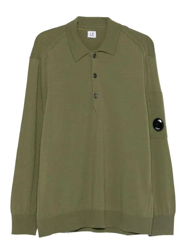 C.P. COMPANY C. P. Company Wool Polo - Green