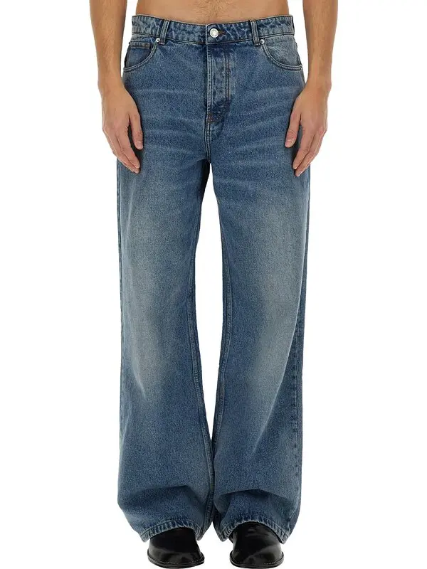 Ami Large Fit Jeans - Blue