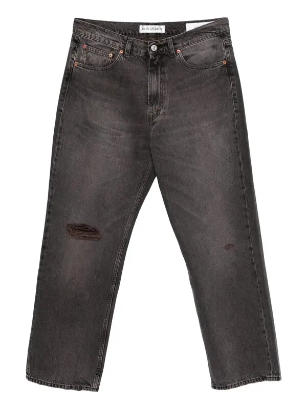 Our Legacy Third Cut Jeans - Charcoal