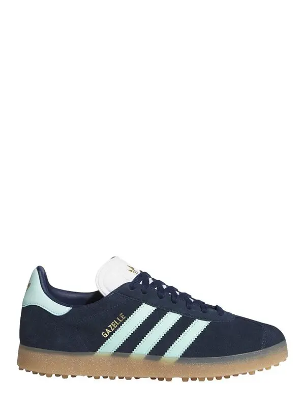 Adidas Gazelle Spikeless Golf Sneakers - Night Indigo/clear Mint/cloud White