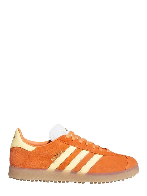Adidas Gazelle Spikeless Golf Sneakers - Dusky Blue Orange/ice Tangerine/cloud White