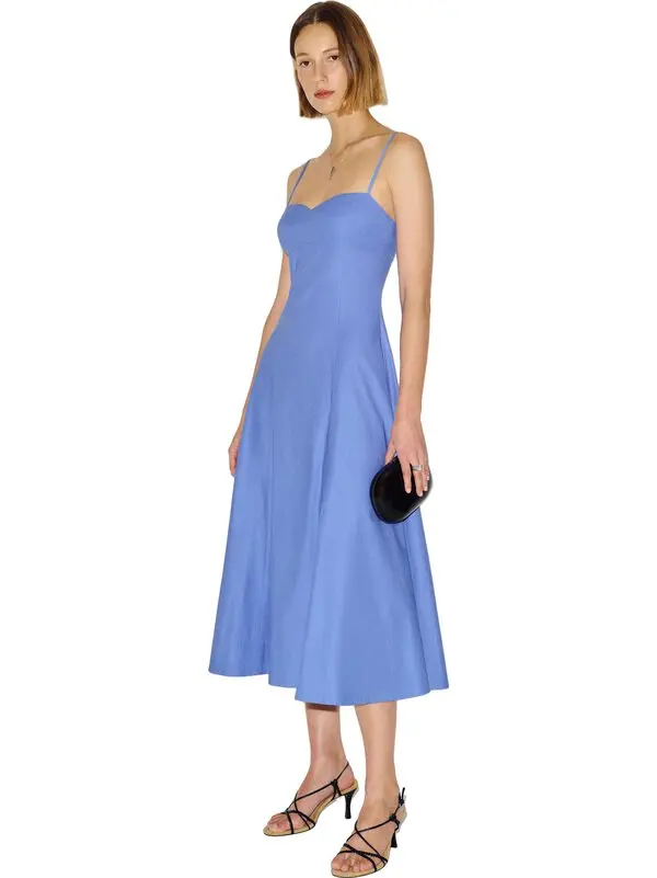 REFORMATION Kailani Midi Dress - Blue