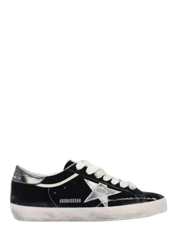 GOLDEN GOOSE Super-star Star-embellishment Sneakers - Black
