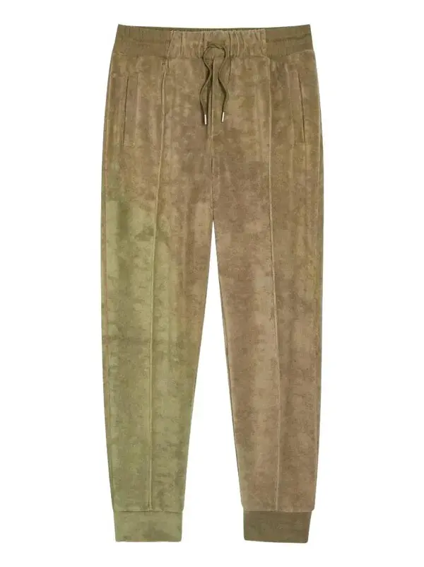 AURELIEN Drawstring Track Pants - Green