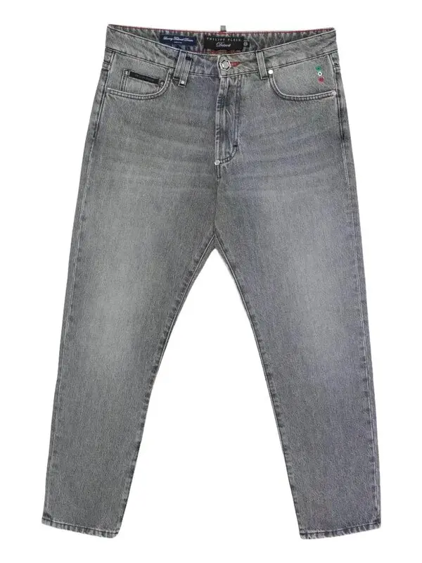 Philipp Plein Detroit Jeans - Grey
