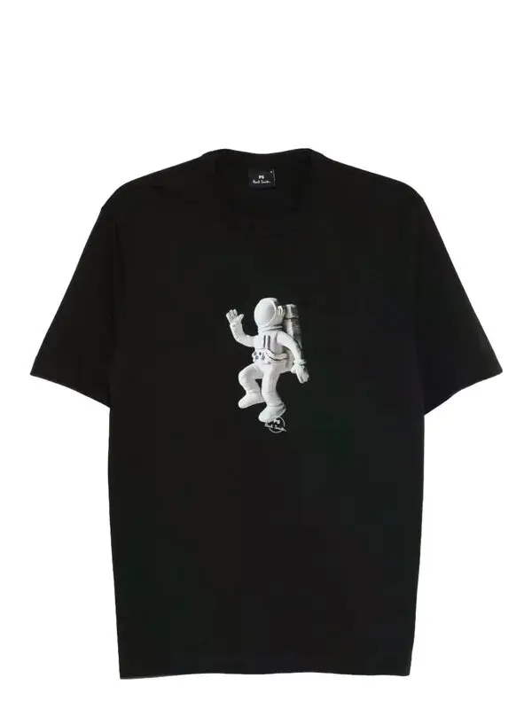 Paul Smith Astronaut-motif T-shirt - Black