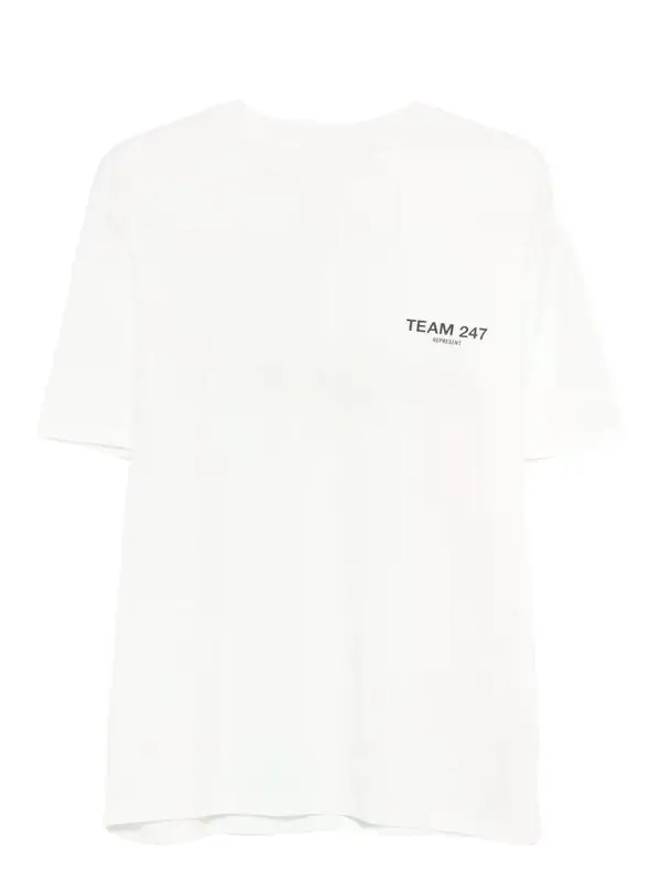 REPRESENT Crew-neck T-shirt - White