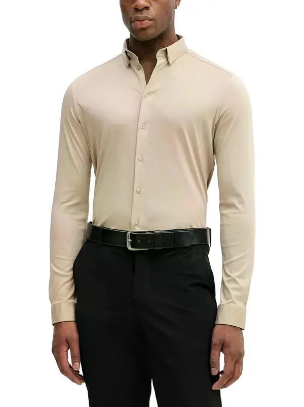 MOS MOSH Marco Buttoned Shirt - Neutrals