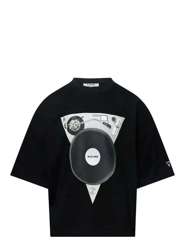 BLACKJACK Printed T-shirt - Black