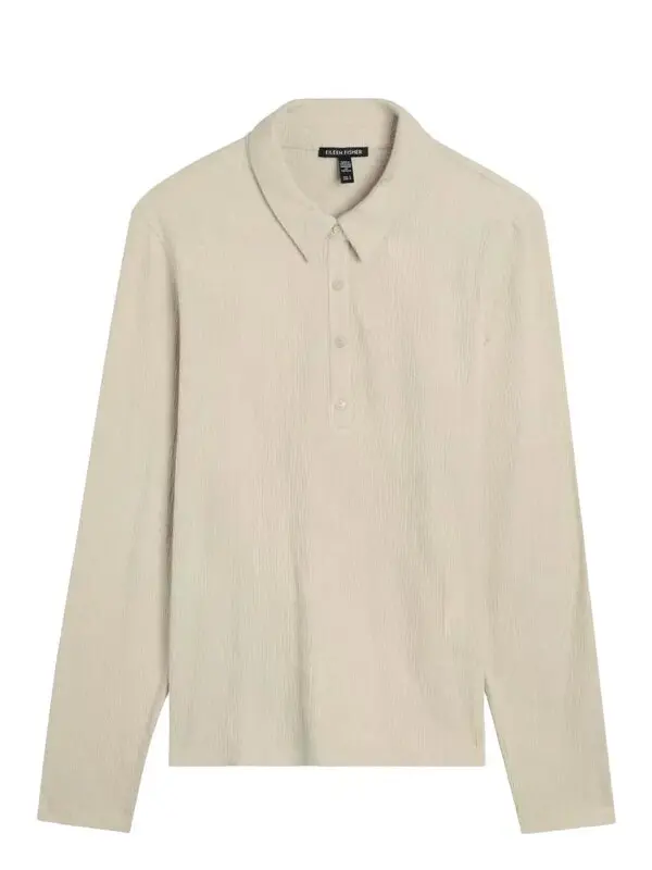 Eileen Fisher Button-fastening Polo Shirt - Neutrals