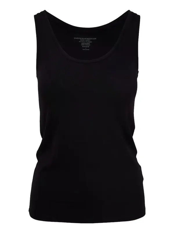 Majestic Filatures Sleeveless Tank Top - Black