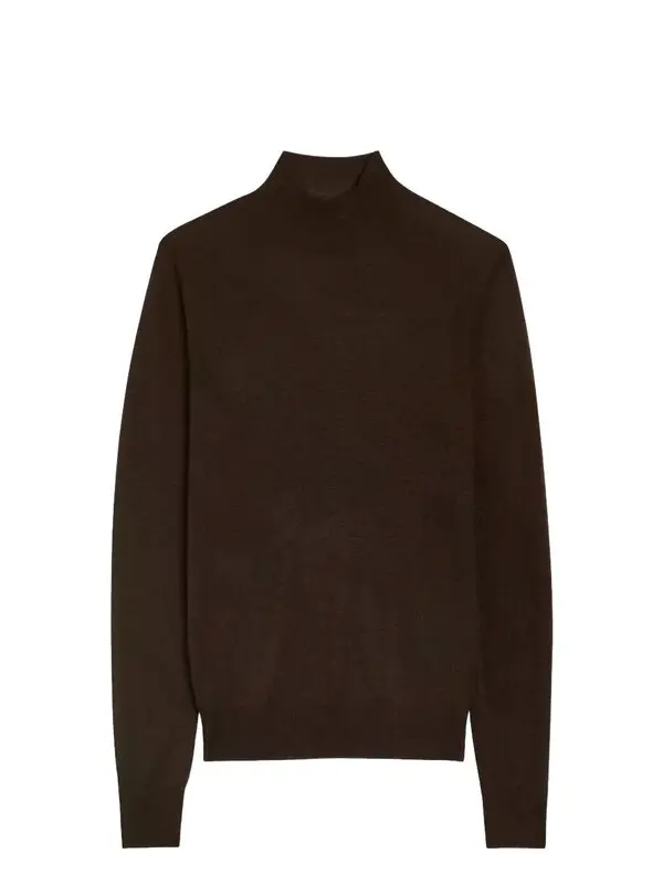 JOSEPH High-neck Sweater - Brown
