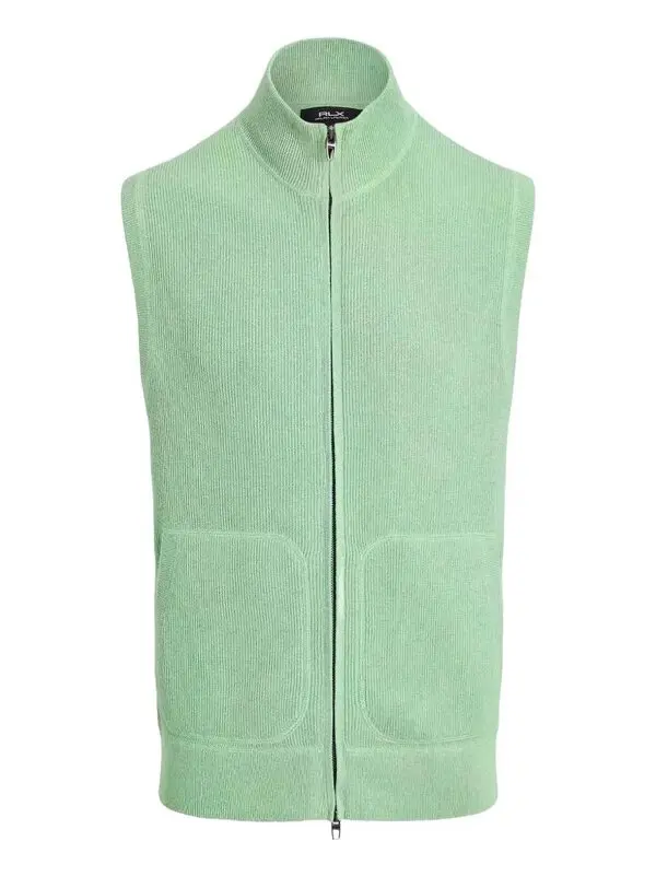 Rlx Ralph Lauren Mock-neck Gilet - Green