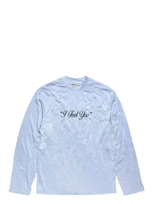 Acne Studios Long-sleeved T-shirt - Blue