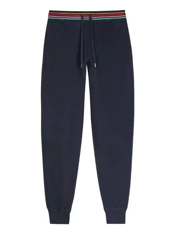Paul Smith Striped-trim Track Pants - Blue