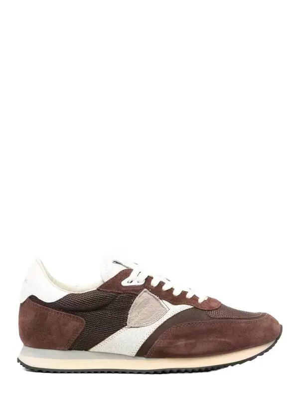 Philippe Model Blville Logo Sneakers - Brown