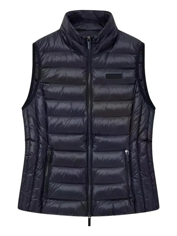 Armani Exchange Zipped Gilet - Blue