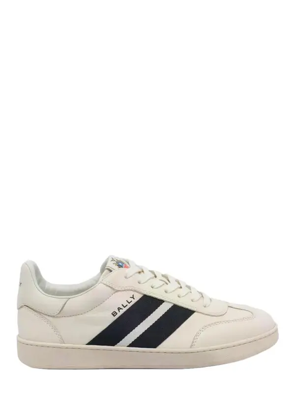 Bally Leather Lace-up Sneakers - Neutrals