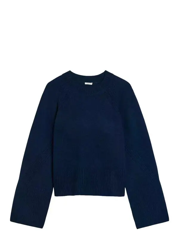 JOSEPH Round-neck Sweater - Blue
