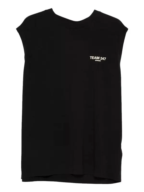 REPRESENT Sleeveless Vest - Black