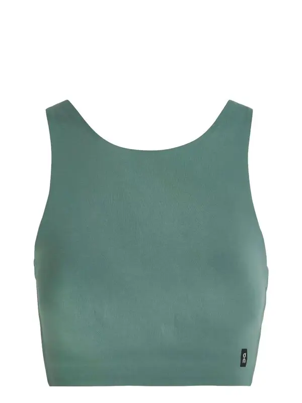 On Crew-neck Sports Bra - Green