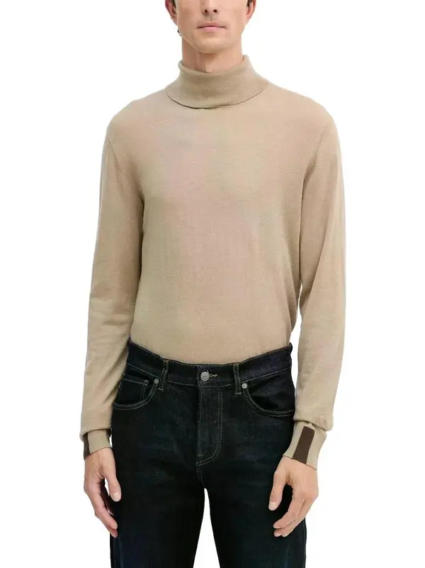MOS MOSH Roll-neck Sweater - Neutrals