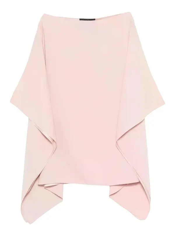 GIANLUCA CAPANNOLO Eve Cape Top - Pink