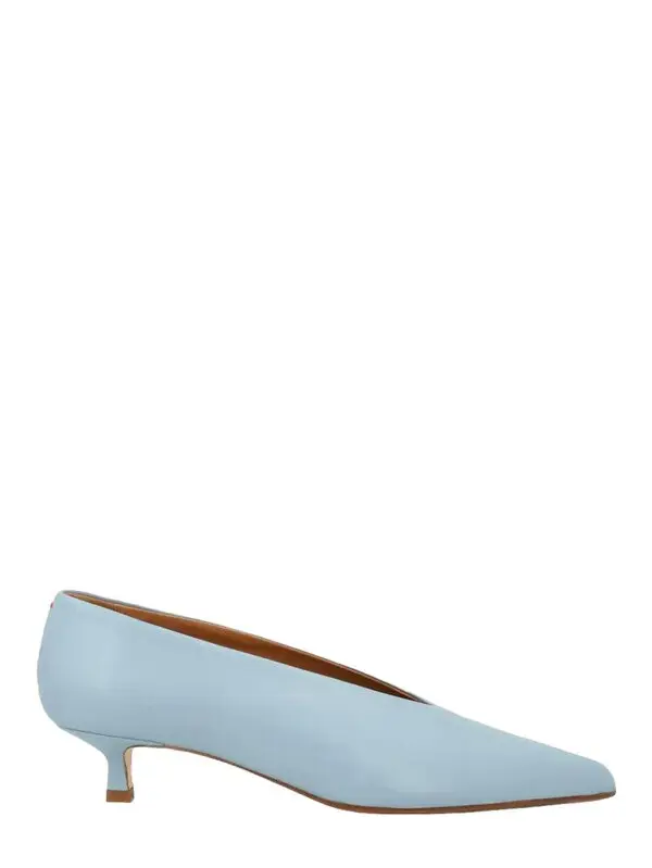 AeydĒ Clara Leather Pumps - Blue