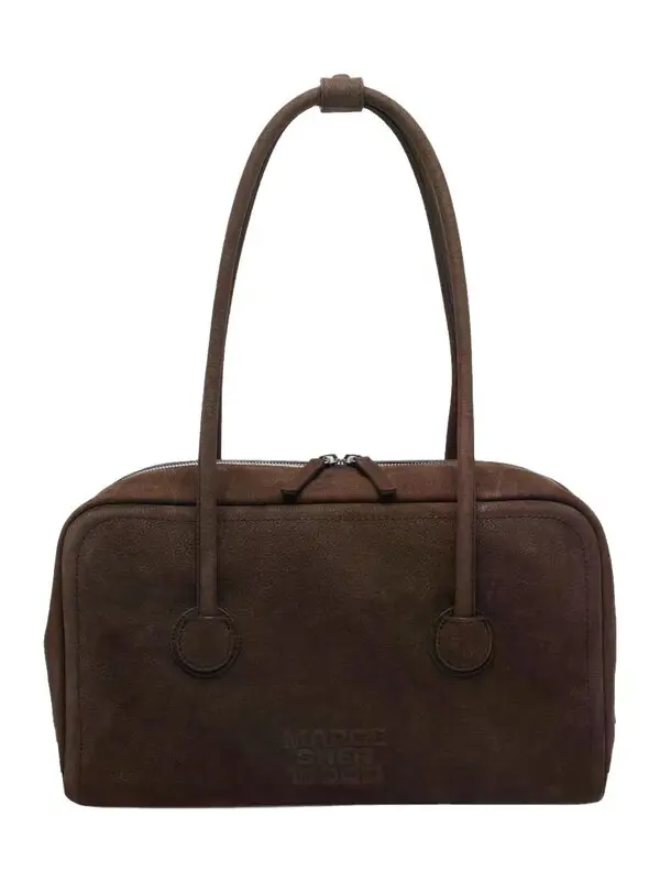 MARGESHERWOOD Soft Boston Shoulder Bag - Brown