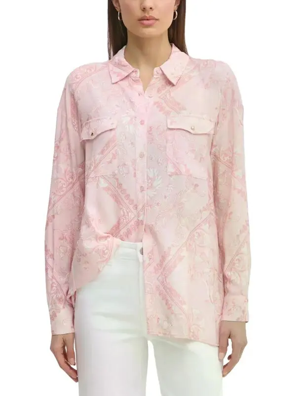 GAUDI Patterned Shirt - Pink