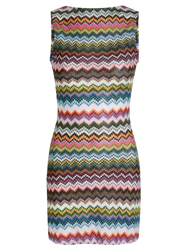 Missoni Zigzag Mini Dress - Black